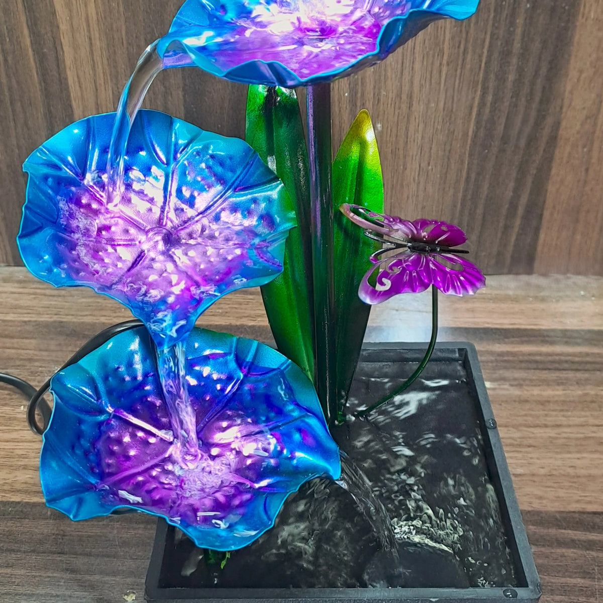 3 Tier Multicolour Waterfall (Electric Motor Operated) – LS Galleria